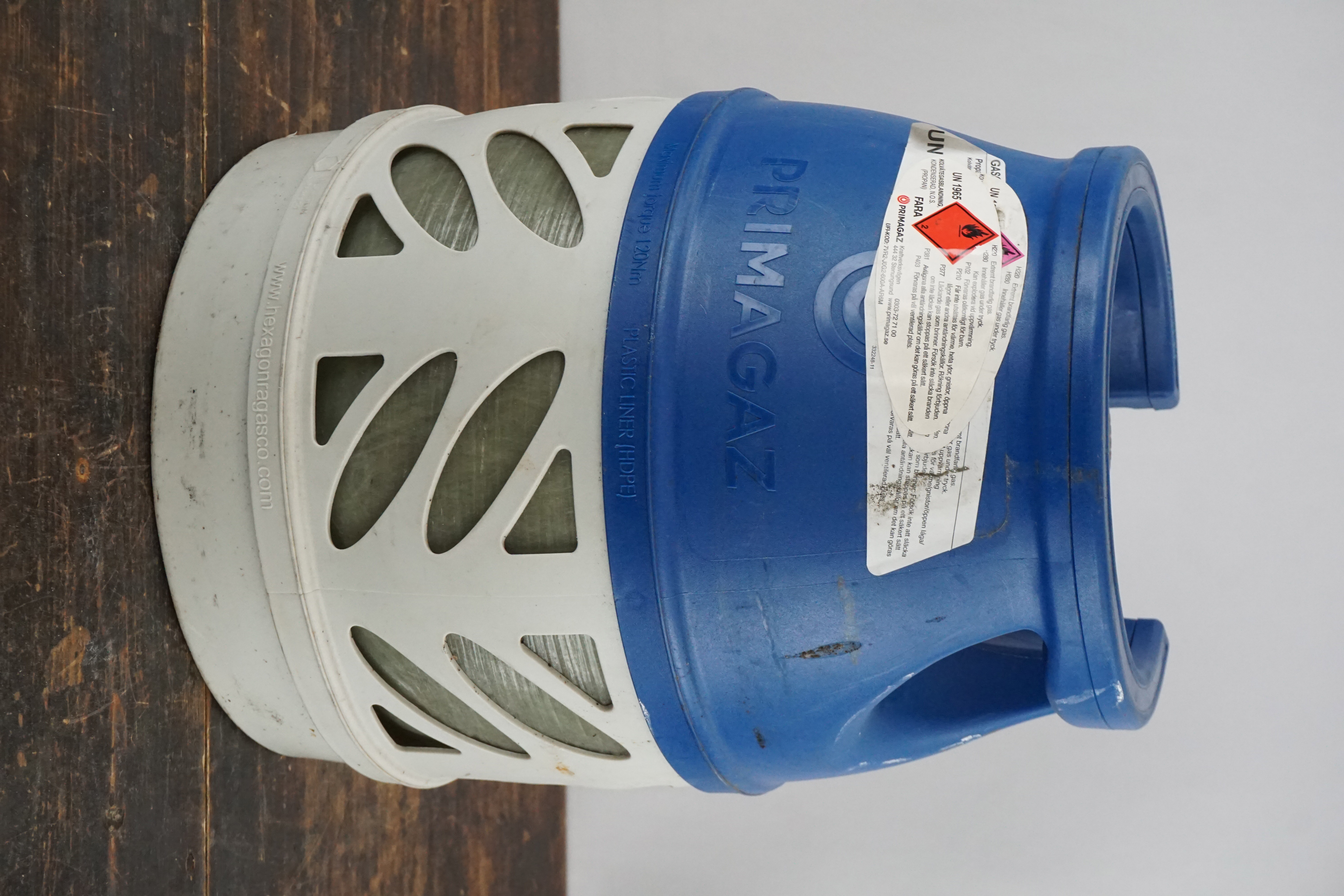 Primagaz gasolflaska. B251 | Auktion